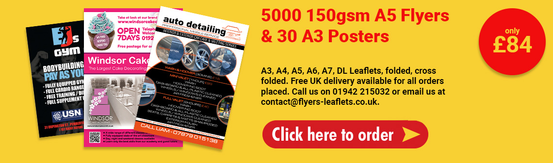 Flyers & Leaflets Professional Printing Services UK